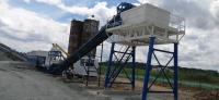 China Hzs120 Germany Dry Mobile Ready Mixed Concrete Batch Plant For Sale for sale