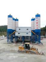 China 90M3 /H HZS90 Railway Concrete Batching And Mixing Plant With Sicoma Mixer For Construction for sale