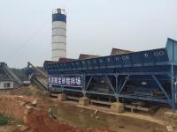 China 90M3 /H HZS90 Railway Concrete Batching And Mixing Plant With Sicoma Mixer For Construction for sale