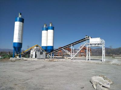 China automatic concrete mixing plants Ready mix concrete batch plant for sale belt stationary for sale