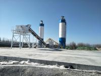 China Small Dry Mix Concrete Batch Machine 30m3/h 50m3/h 75m3/h 90m3/h Stationary Concrete Batching Plant for sale