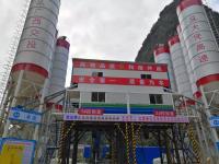 China HZS60 Concrete Mixing Plant Dry Powder Mixing Plant Concrete Mixer With Conveyor Belt for sale