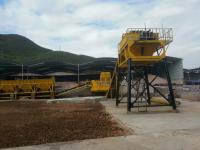 China HZS90 Ready Mix Concrete Batching Plant Large-scale Concrete Production for sale