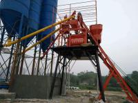 China Automatic PLC Control HZS60m3/h 120m3 HZS180 Small Portable Concrete Batching Plant for Cement for sale