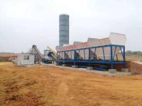 China Hzs50 Professional Bucket Type Concrete Mixing Plant 50M3/H Concrete Mixing Station for sale