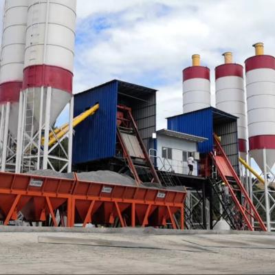 China 75m3/h Automatic Concrete Batching Plant with China for sale