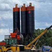 China Compact Type Mobile Batching Plant 35m3/h Ready Mix Concrete Plant for sale