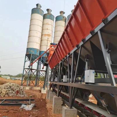 China Bucket type Automatic HZS100 Concrete Batch Plant China ready mix concrete batching plant price for sale