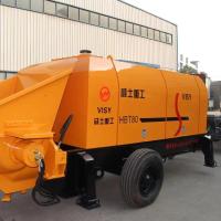 China Portable Diesel Concrete Mixer With Pump House Construction Building Materials for sale