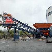 China Universal Small Dry Mix Concrete Batching Plant Mobile 90m3/H for sale