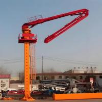 China 32M Concrete Placing Boom  Floor Wedge for sale