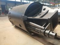 China Construction Machinery Parts Rotary Rig Tools Drilling Bucket With Bullet Teeth for sale