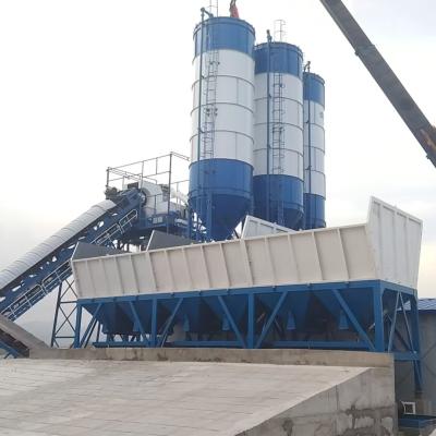 China Boost Your Construction Project with HZS60 Batching Plant Productivity ≤60m3/h and JS1000 Twin-shaft Concrete Mixer for sale