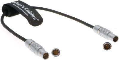 China Flexible Power Cable For Nucleus M Motor From Letus Helix Jr. Gimbal Straight Nucleus M 7-Pin Male To 2-Pin Male Braided for sale
