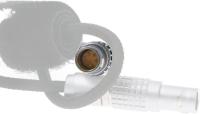China Flexible Power Cable For Nucleus M Motor From Letus Helix Jr. Gimbal Straight Nucleus M 7-Pin Male To 2-Pin Male Braided for sale