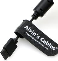 China Alvin's Cables NP-FZ100 Dummy Battery To Ronin S Gimbal Power Coiled Cable For Sony Alpha A9II A9 A7RIV A7RIII A7III A7S for sale