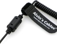 China Alvin's Cables NP-FZ100 Dummy Battery To Ronin S Gimbal Power Coiled Cable For Sony Alpha A9II A9 A7RIV A7RIII A7III A7S for sale