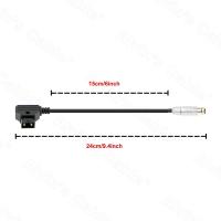 China Fischer 6 Pin Female to D-tap Power Cable for Vision Research Phantom Miro L320S M320S| VEO4K 990| VEO4K 590 24cm for sale