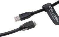 China Alvin'S Cables USB 3.0 USB A To Micro B Data Cable For Basler ACE Camera Micro B Locking Screws To Type A Shielded Cable for sale