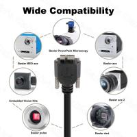 China Alvin'S Cables USB 3.0 USB A To Micro B Data Cable For Basler ACE Camera Micro B Locking Screws To Type A Shielded Cable for sale