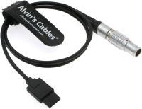 China Alvin's Cables Power Cable For DJI Pro Wireless Receiver From Ronin 2 1B 6 Pin Male To 4 Pin Female Cable 60CM|24 Inches for sale