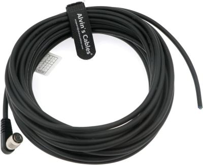 China Alvin's Cables Basler Hirose 6 Pin Right Angle HRS HR10A-7P-6S Open Twisted Power I/O Cable 10M|32.8ft for sale