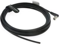 China Alvin's Cables High Flex Right Angle 6 Pin Hirose Female HR10A-7P-6S Cable For Basler GIGE AVT CCD Camera 5M for sale