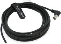 China Alvin's Cables High Flex 6 Pin Hirose Female HR10A-7P-6S Cable Right Angle for Basler GIGE AVT CCD Camera 5M|16.4inches for sale