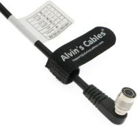 China Alvin's Cables Basler Hirose 6 pin Right Angle HRS HR10A-7P-6S Open Twisted Power I/O Cable 3M for sale