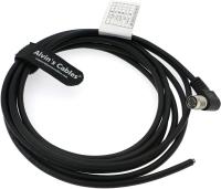 China Alvin's Cables Hirose 6 Pin Female Right Angle Twisted Power IO Trigger Cable For Basler GIGE AVT CCD Camera 3M| 9.8FT for sale