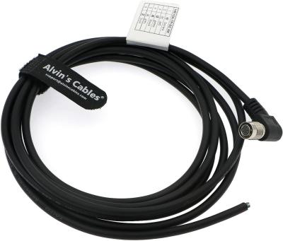 China Alvin's Cables Hirose 6 Pin Female Right Angle Twisted Power IO Trigger Cable For Basler GIGE AVT CCD Camera 3M| 9.8FT for sale