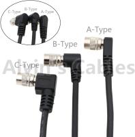 China Alvin's Cables Hirose 6 Pin Female Right Angle Twisted Power IO Trigger Cable For Basler GIGE AVT CCD Camera 3M| 9.8FT for sale