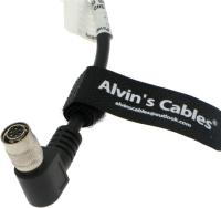 China Alvin's Cables Hirose 6 Pin Female Right Angle Twisted Power IO Trigger Cable For Basler GIGE AVT CCD Camera 3M| 9.8FT for sale