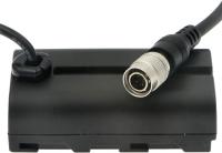 China NP F550 Dummy Battery To Hirose 4 Pin Male Power Cable For Sony To Feelworld Monitor 7'' F7 Alvin'S Cables for sale
