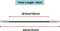 China Alvin's Cables Control Cable For SMALLHD Focus PRO Monitor To RED DSMC2 Epic Scarlet Camera 5Pin To 4Pin Ctrl Cable 44cm for sale
