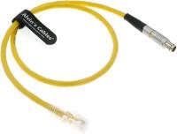 China Alvin's Cables Ethernet Cable For Phantom VEO-S UHS T-Series V2640 Onyx Flex4K Camera Fischer 8 Pin To RJ45 Cable 71cm for sale