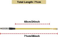 China Alvin's Cables Ethernet Cable For Phantom VEO-S UHS T-Series V2640 Onyx Flex4K Camera Fischer 8 Pin To RJ45 Cable 71cm for sale