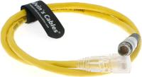 China Alvin's Cables Ethernet Cable For Phantom VEO-S UHS T-Series V2640 Onyx Flex4K Camera Fischer 8 Pin To RJ45 Cable 71cm for sale