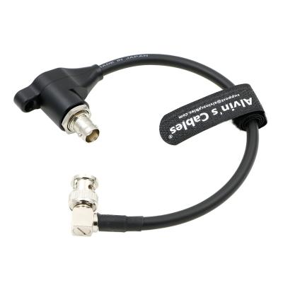 China Alvin's Cables SDI Protector For RED Komodo SDI Port Protection Cable Galvanic Isolators Right Angle BNC Male To Female for sale