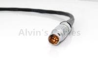 China Red EPIC SCARLET Power Adapter Cable 1B 6pin Female to 2B 6pin Male for sale