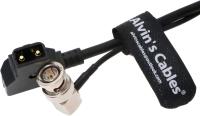China Combination Cable For Zacuto Gratical Eye Viewfinder Teradek Rotatable Right Angle 2Pin To Dtap Right Angle BNC To BNC for sale