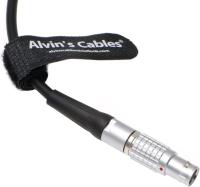 China Alvin'S Cables Preston MDR3 MDR4 Run Stop Cable For ARRI Alexa Camera 1B 10 Pin Male To 3 Pin Male RS Cable 60cm 23.6in for sale