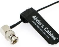 China Alvin'S Cables DIN 1.0/2.3 To BNC 3G Coaxial Cable Mini BNC Male To BNC Male RG174 75 Ohm HD SDI Cable For Blackmagic for sale