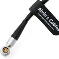 China Alvin'S Cables 6 Pin Male To Right Angle 6 Pin Female Power Cable For DJI Ronin-2 Gimbal Stabilizer To RED Epic&Scarlet for sale