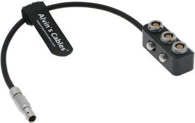 China Alvin's Cables 1 To 3 Mini Power Splitter Box Cable For Redrock Micro Power Pack 12V 3 Pin Male To 3 Ports 2 Pin Female for sale