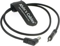 China Alvin's Cables Motor Flexible Power Cable For Tilta Nucleus Nano Micro USB To 2.1 DC Barrel Right Angle for sale