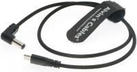China Alvin's Cables Motor Flexible Power Cable For Tilta Nucleus Nano Micro USB To 2.1 DC Barrel Right Angle for sale