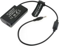 China Alvin'S Cables Straight DC To DMW-DCC16 Dummy Battery Power Cable For Panasonic LUMIX S1 S1M S1R S1RM S1H Camera for sale