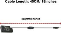 China Alvin'S Cables Straight DC To DMW-DCC16 Dummy Battery Power Cable For Panasonic LUMIX S1 S1M S1R S1RM S1H Camera for sale