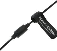 China Alvin'S Cables Straight DC To DMW-DCC16 Dummy Battery Power Cable For Panasonic LUMIX S1 S1M S1R S1RM S1H Camera for sale